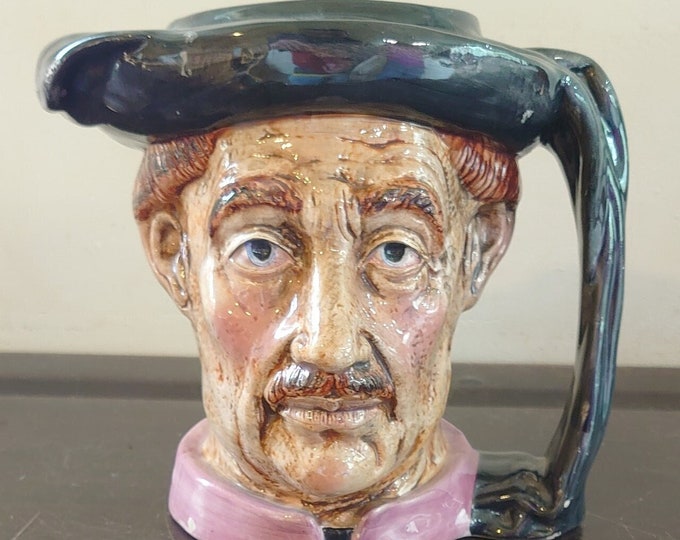 Classic Vintage British Toby Character Jug - Almost Lifelike! - Good ...