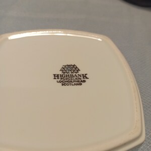 Highbank Porcelain Small Vase and Trinket Tray - Excellent Condition ...