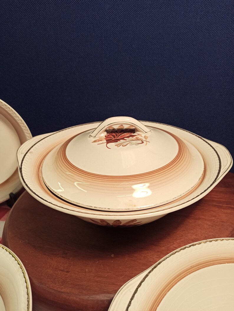 Portland Pottery Cobridge Part Dinner Set. 1957. Good Condition. - Etsy
