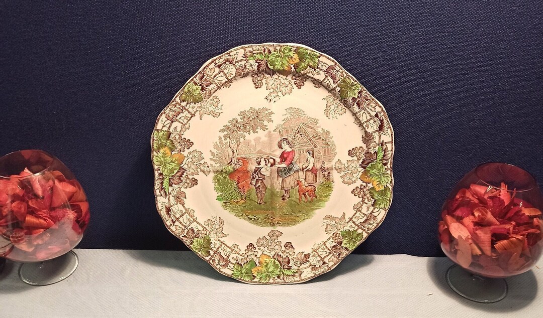 Copeland Spode Byron Series 2 Quartered Plate Serving Plate - Etsy