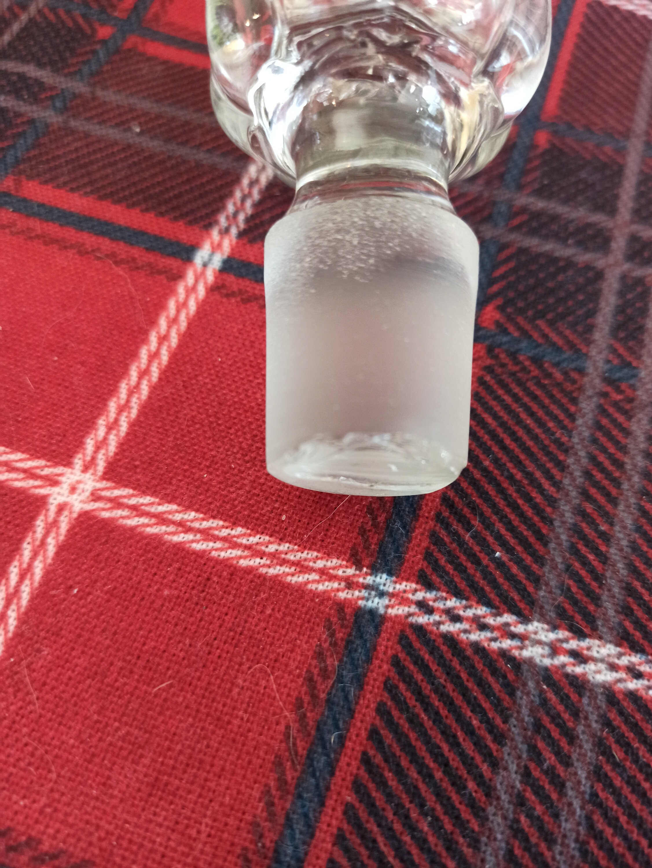 Set of Two Antique Victorian Decanters. Bell Pillar Style. | Etsy