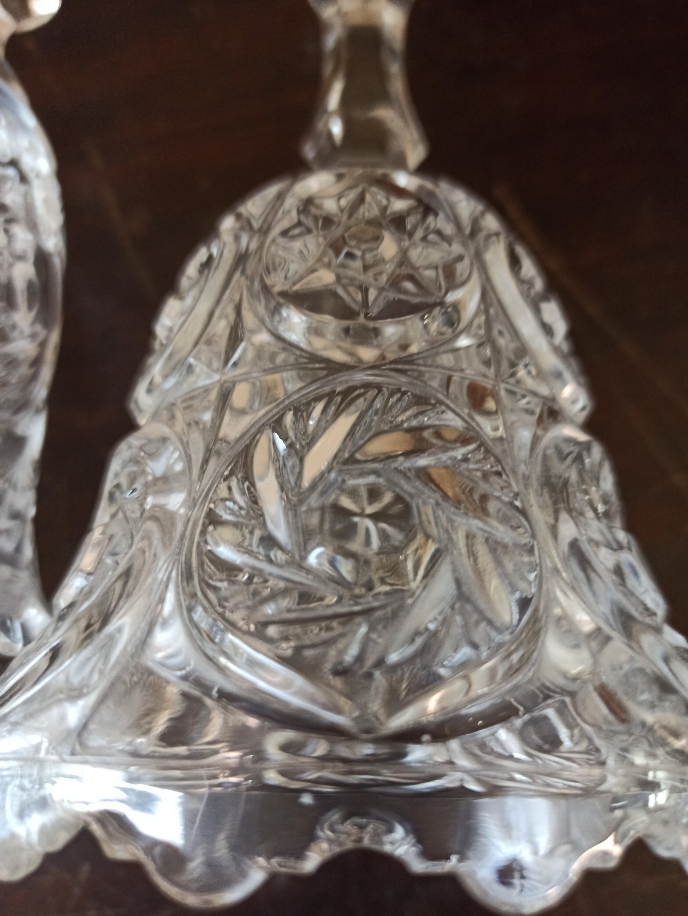 Glass Bells. 4 Vintage Lead Crystal Glass Bells. Very Good - Etsy