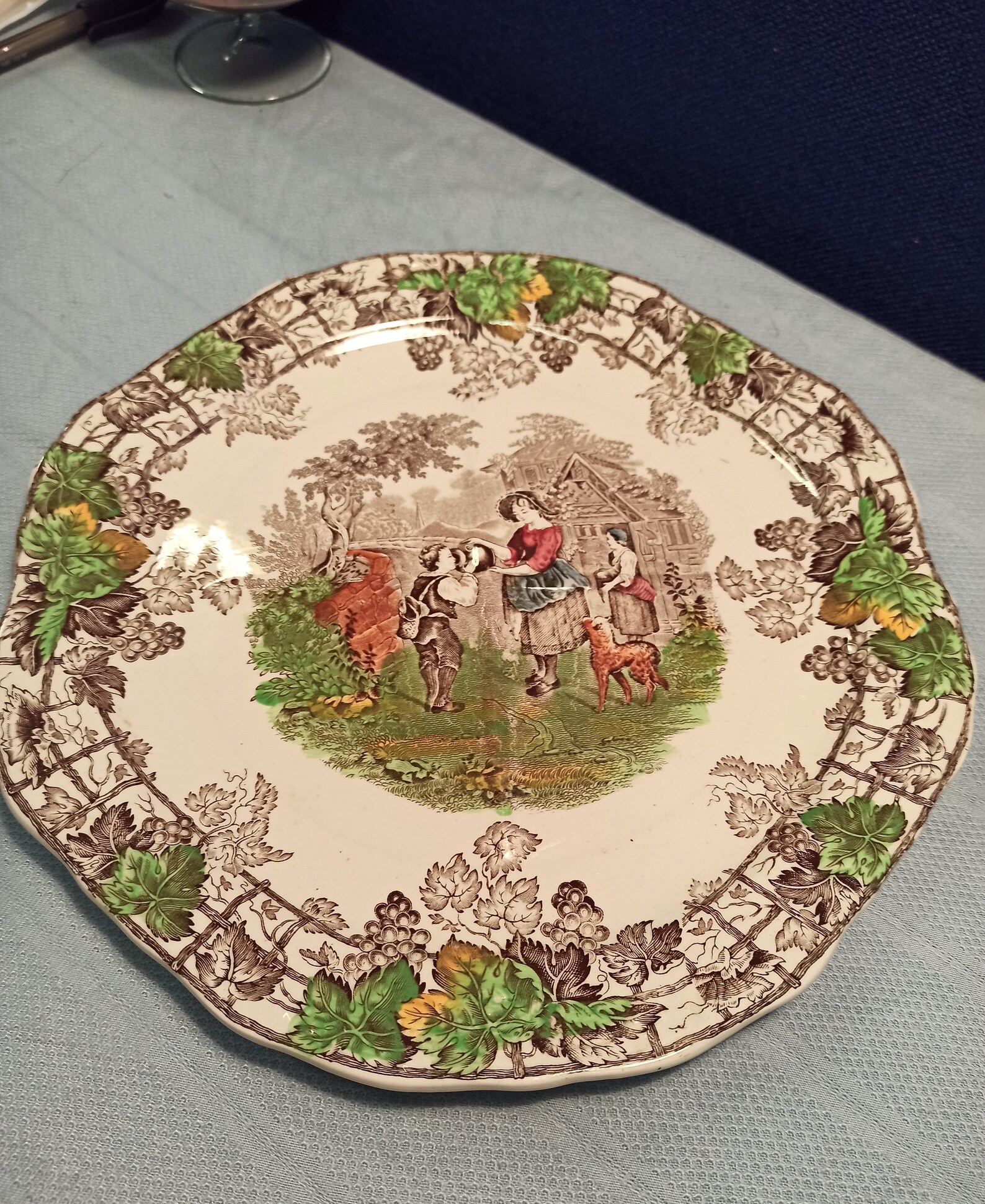 Copeland Spode Byron Series 2 Quartered Plate Serving Plate - Etsy UK