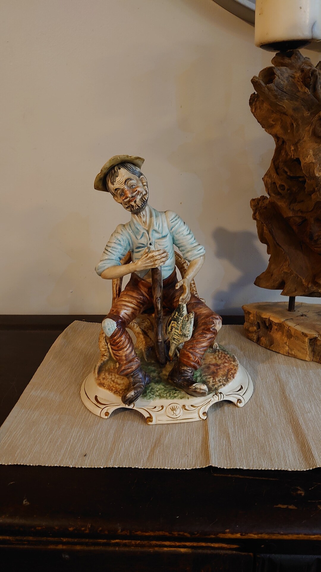 Handmade Italian Capodimonte Huntsman Figurine Very Large 30cm Tall - Etsy