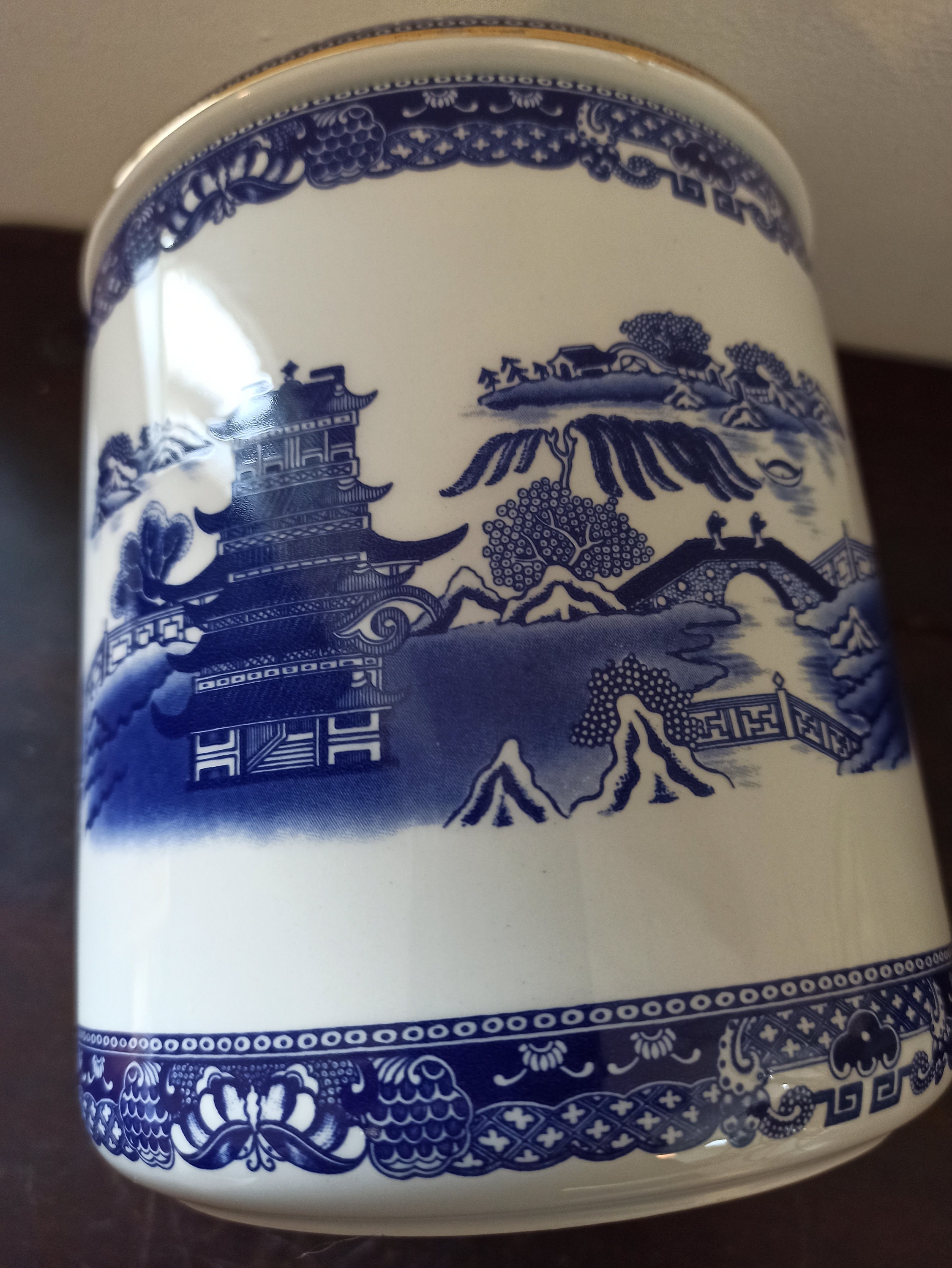 Ringtons Biscuit /cookie Jar. Designed by Wade. Willow - Etsy