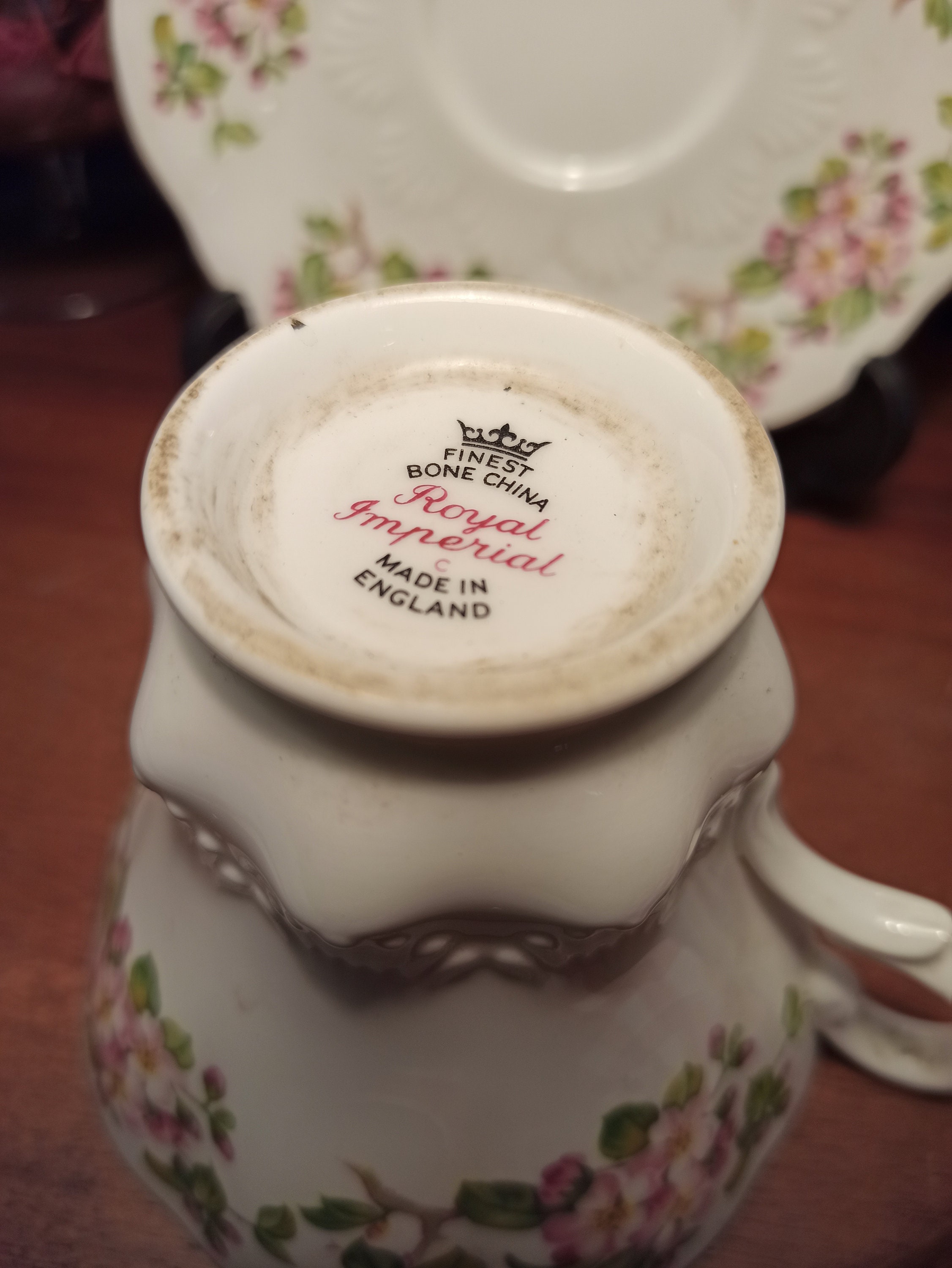 A Royal Imperial Tea Cup and Saucer Duo motherly. - Etsy UK