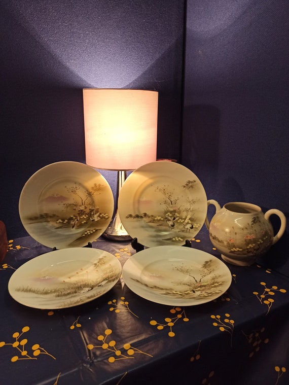 Collection of Four Decorative Plates. All Slightly Different - Etsy