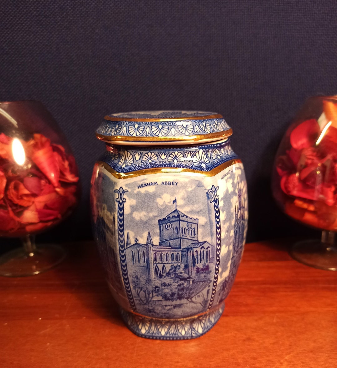 Ringtons Cathedral Tea Caddy/ginger Jar. Maling. Boxed. Excellent ...