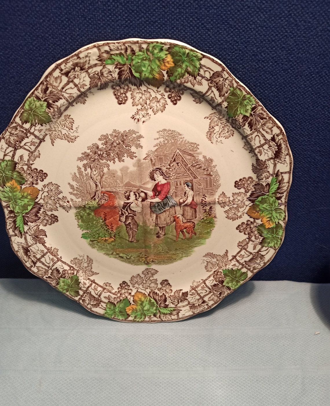 Copeland Spode Byron Series 2 Quartered Plate Serving Plate | Etsy UK