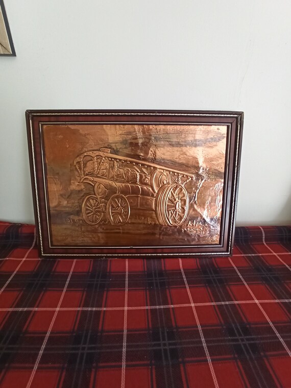 Handmade Copper Picture in Frame. - Etsy UK