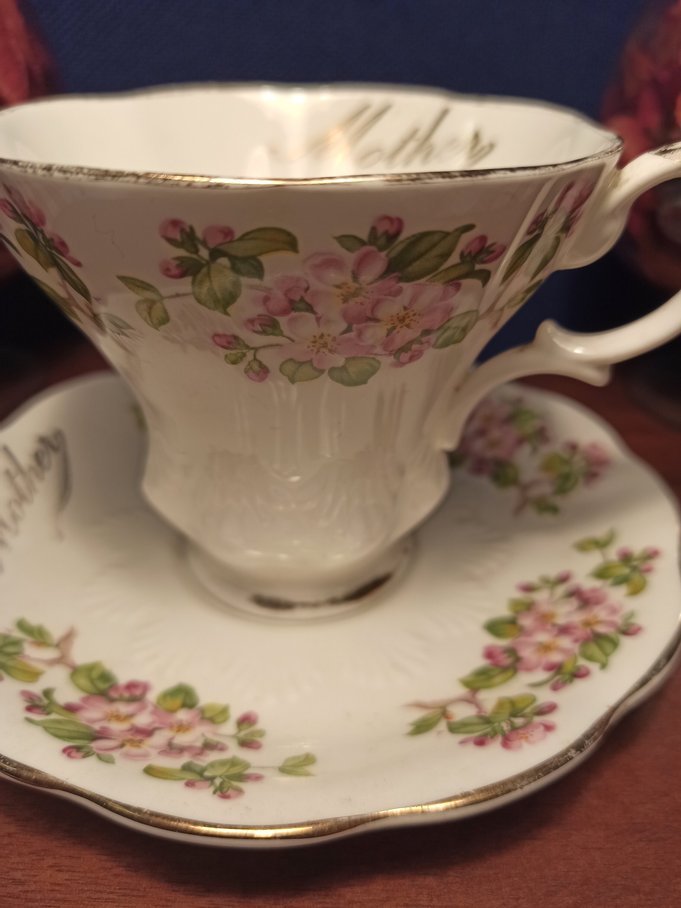 A Royal Imperial Tea Cup and Saucer Duo Motherly. | Etsy