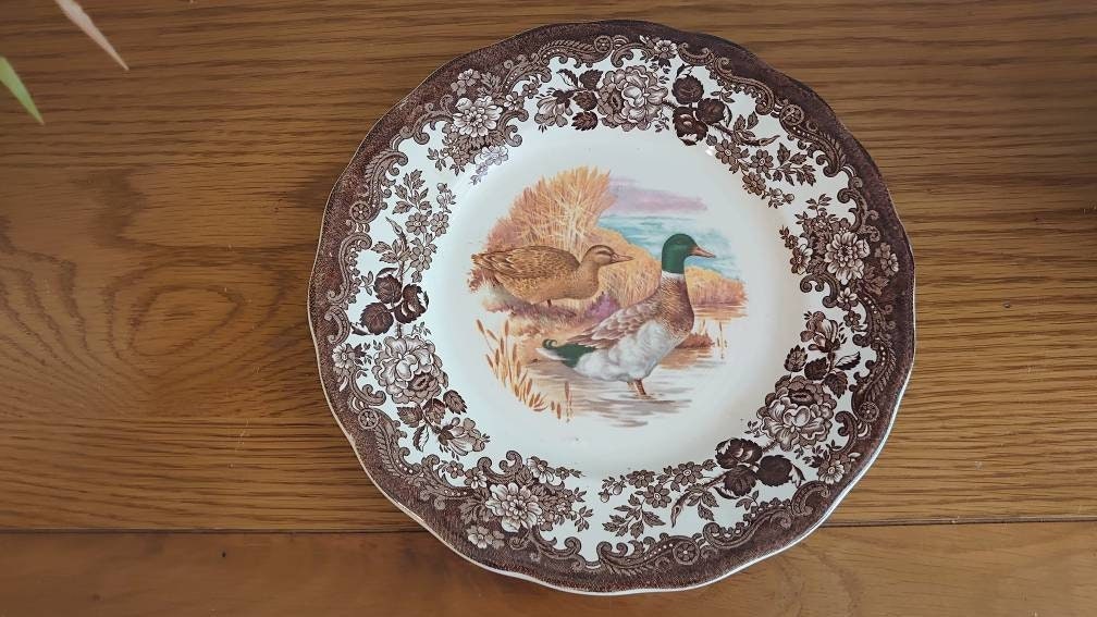 Palissy Pottery Royal Worcester Group Game Series Wall Plate - Etsy UK