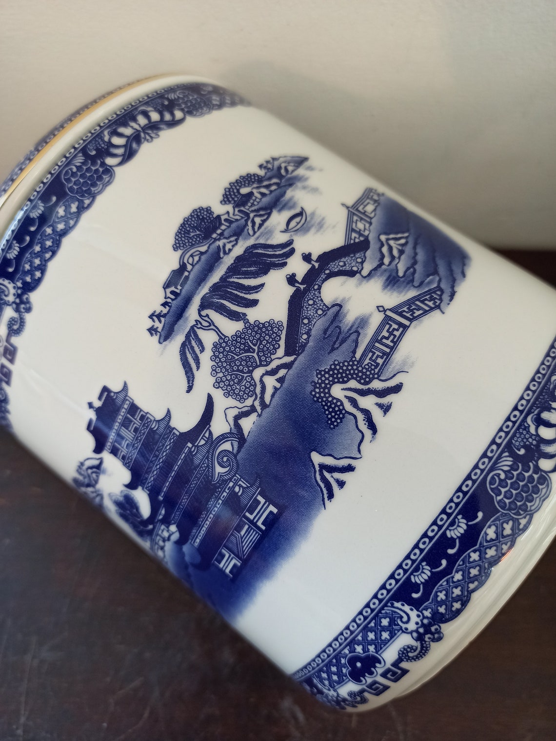 Ringtons Biscuit /cookie Jar. Designed by Wade. Willow - Etsy