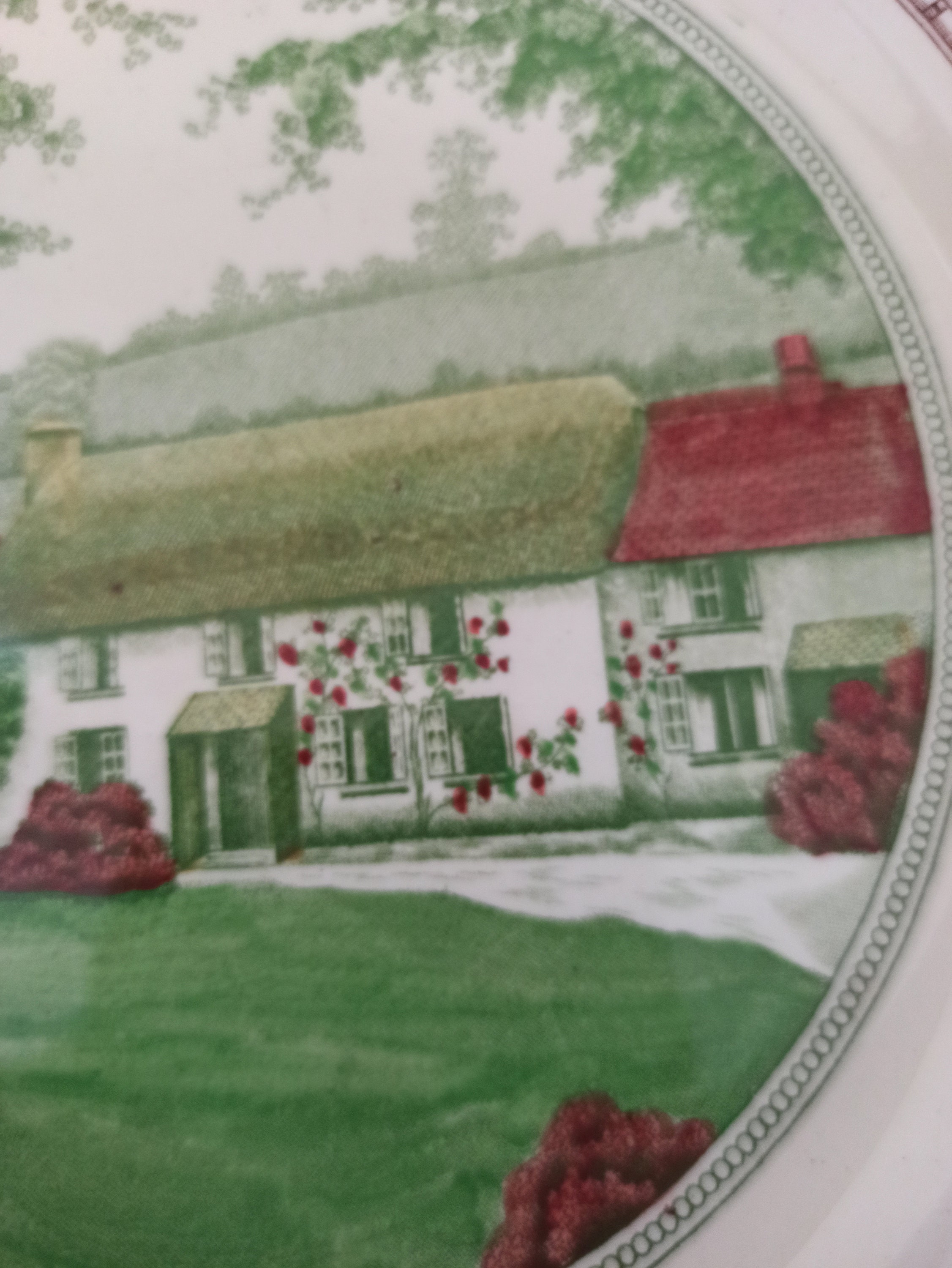A Pair of Lorna Doone Plates by Adams Pottery. 1910s - Etsy Australia