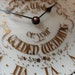 Vintage Golden Wedding Anniversary Wall Clock. Battery Operated. Good ...