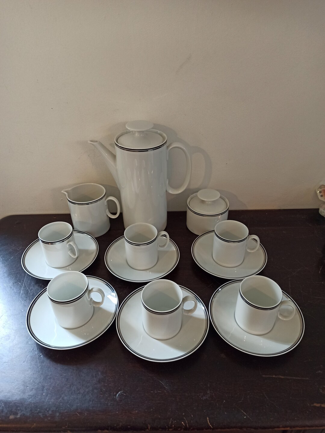 15 Piece Coffee Set. Made by Thomas of Germany. Excellent Condition. - Etsy