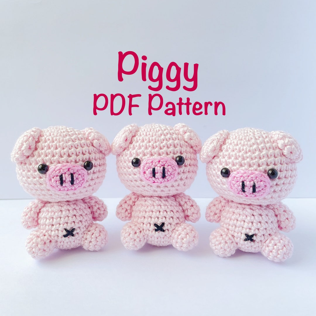 Crochet Pattern : Piggy Amigurumi PDF Pattern - Etsy