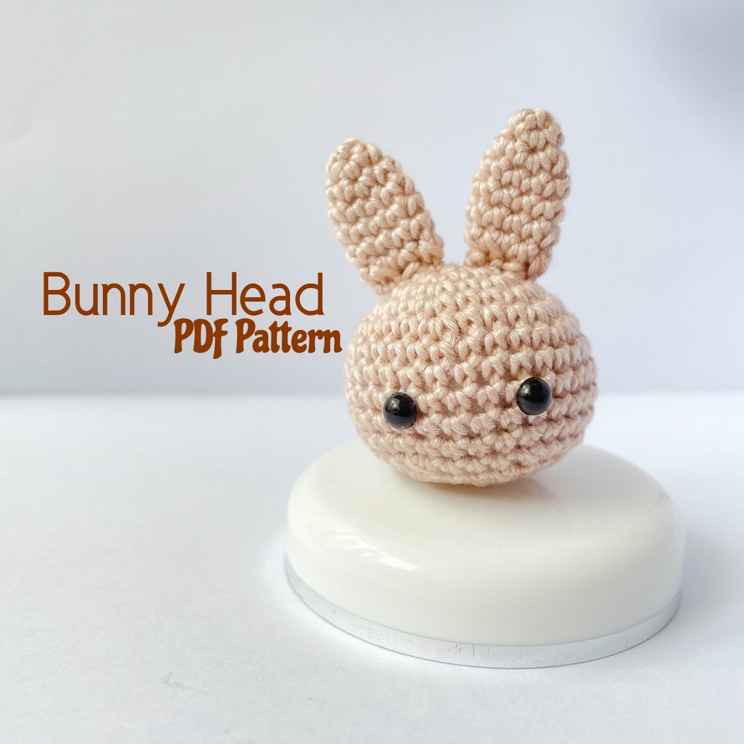 Crochet Pattern : Bunny Head Amigurumi PDF Pattern - Etsy