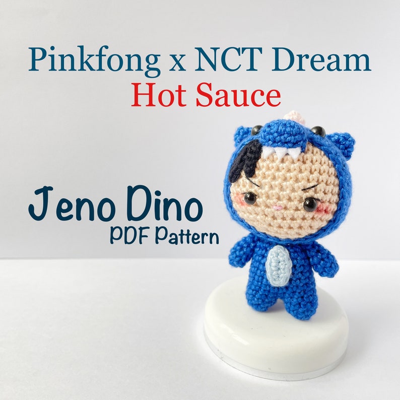 Crochet Pattern : NCT Dream Dino Amigurumi Bundle PDF Pattern - Etsy Canada