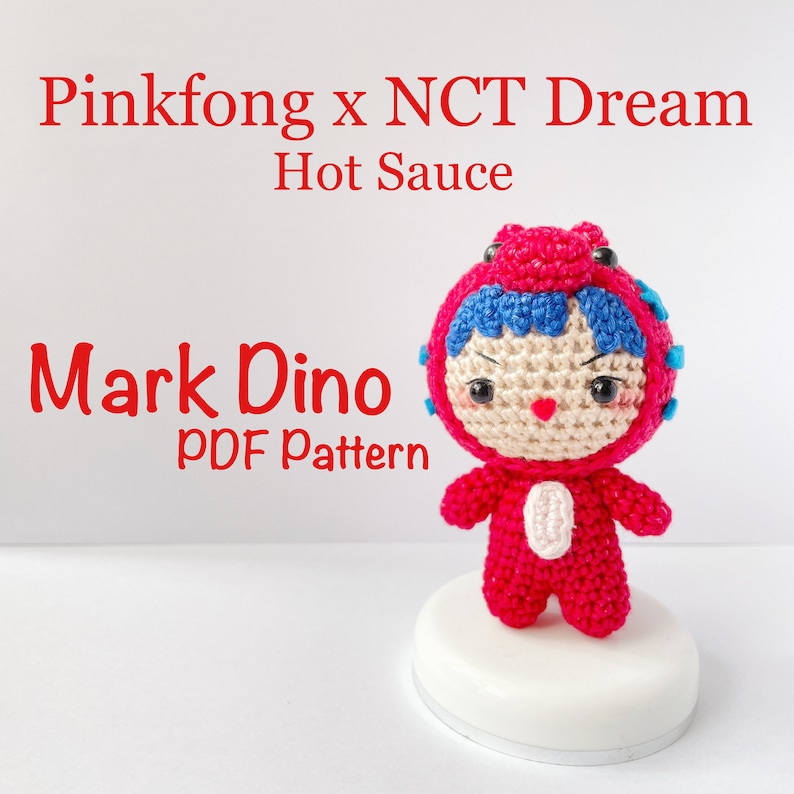 Crochet Pattern : NCT Dream Dino Amigurumi Bundle PDF Pattern - Etsy Canada