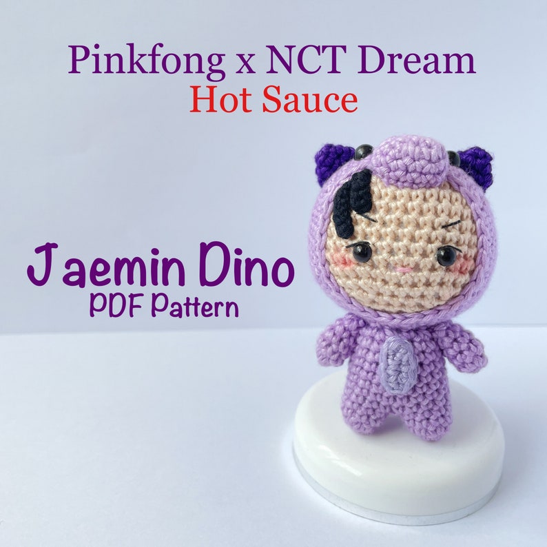 Crochet Pattern : NCT Dream Dino Amigurumi Bundle PDF Pattern - Etsy Canada
