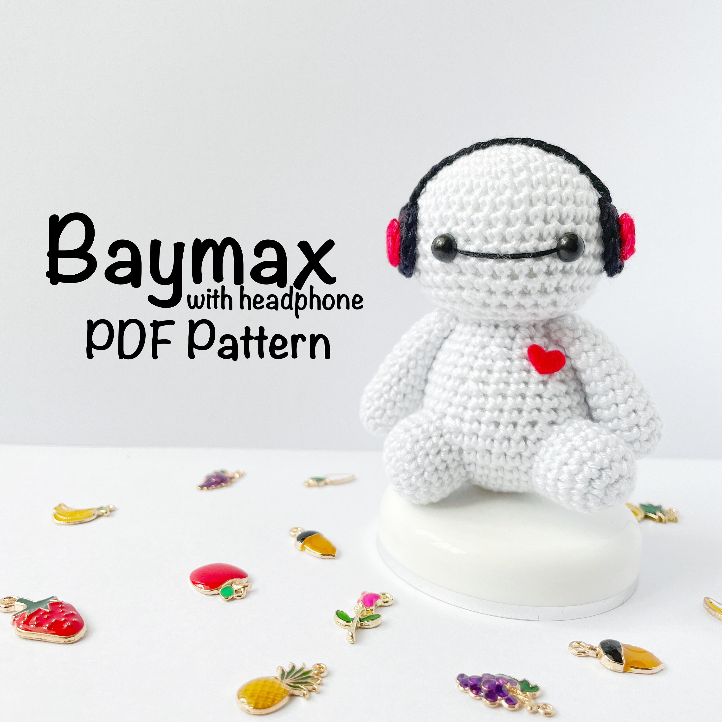 Crochet Pattern : Baymax Amigurumi PDF Pattern - Etsy