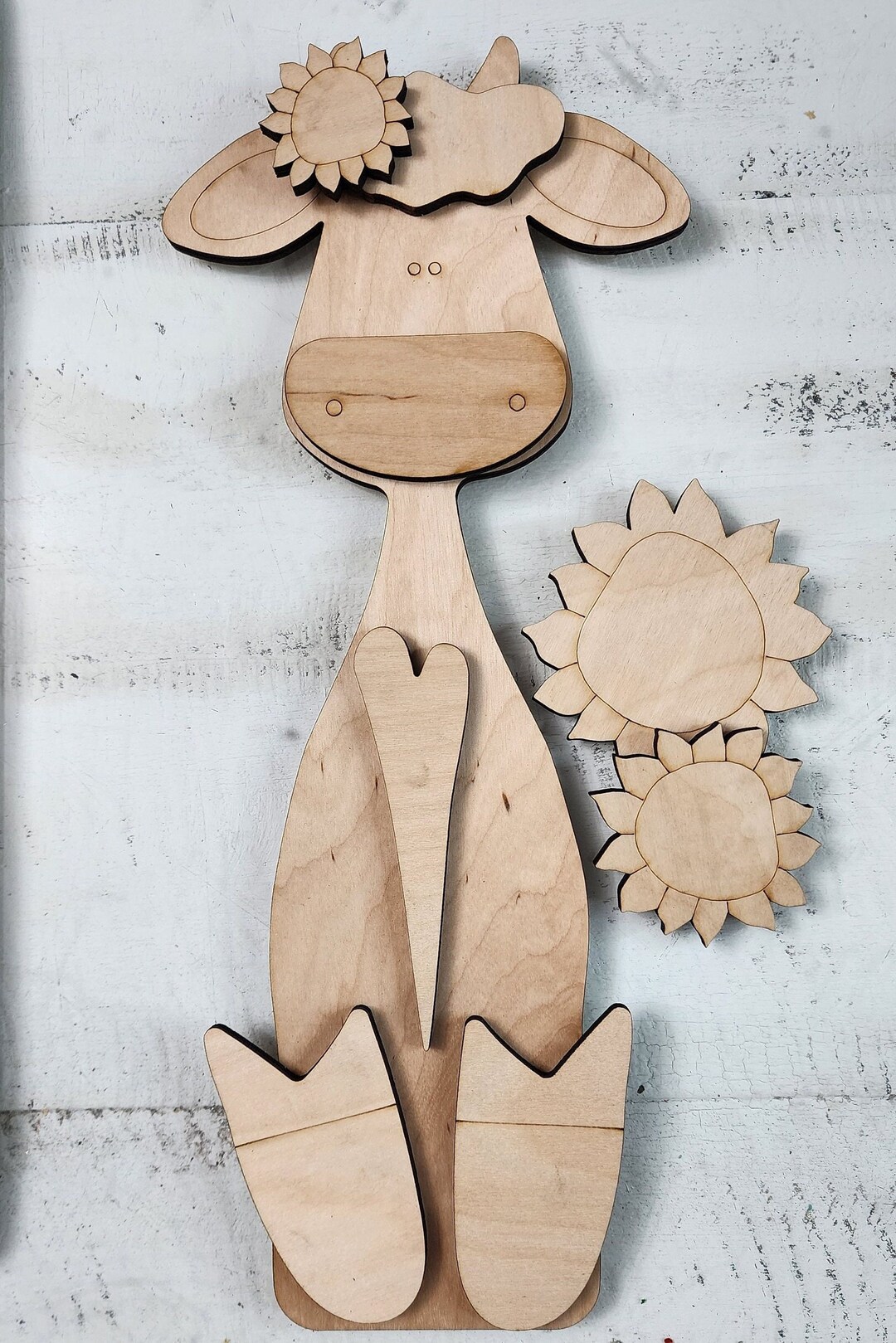 Primitive Cow DIY Kit - Etsy
