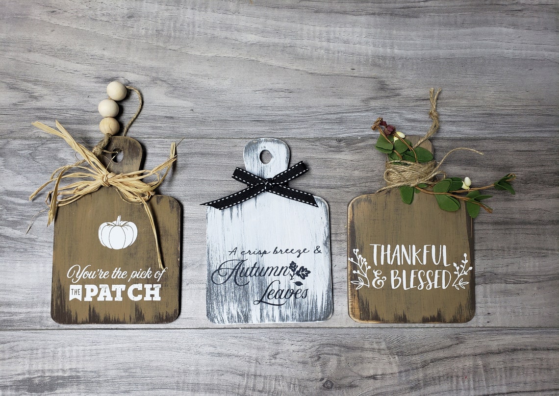 Mini Bread Board SET of 10 Unfinished Wooden Craft Shape - Etsy