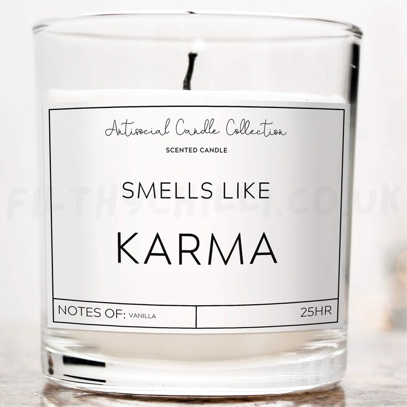 Karma Candle - Etsy