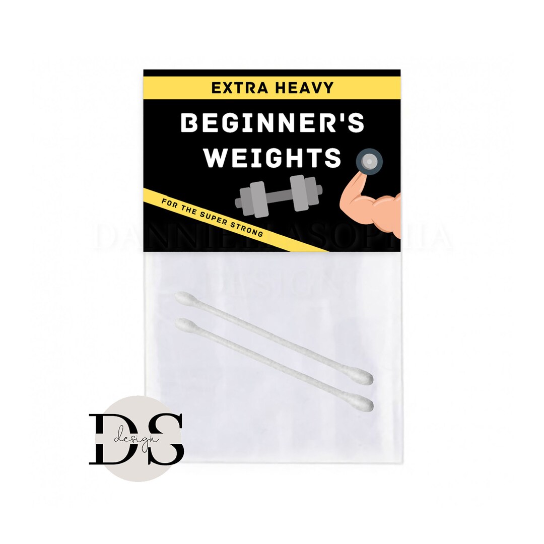 Beginners Weights, Funny Gift for Brother, Joke Gifts, Birthday Present ...