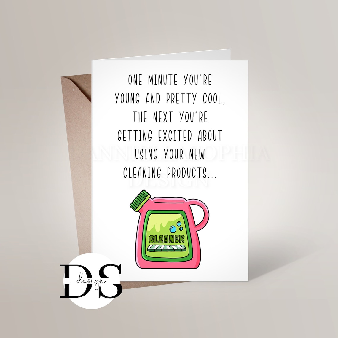 Funny Birthday Card for Sister Cleaning Products Card - Etsy UK