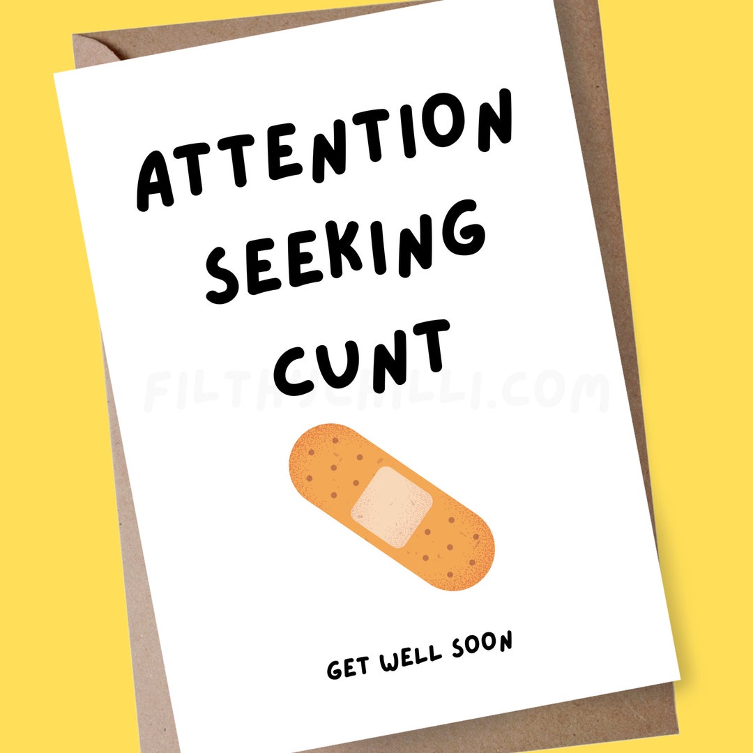 Funny Get Well Soon Card, Speedy Recovery, Joke Card - Etsy UK