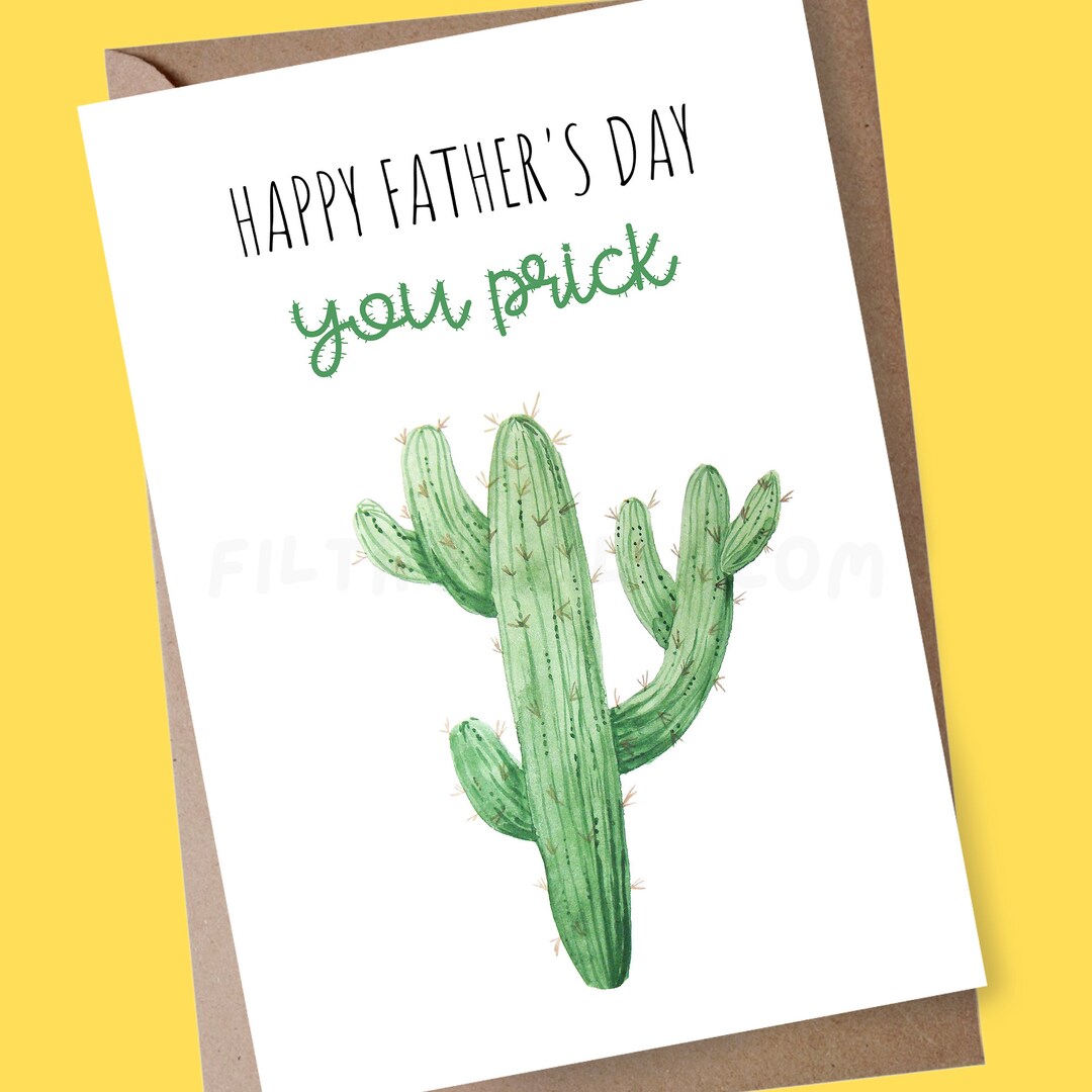 Funny Fathers Day Card, Rude Fathers Day Card for Dad, Step Dad Cards ...