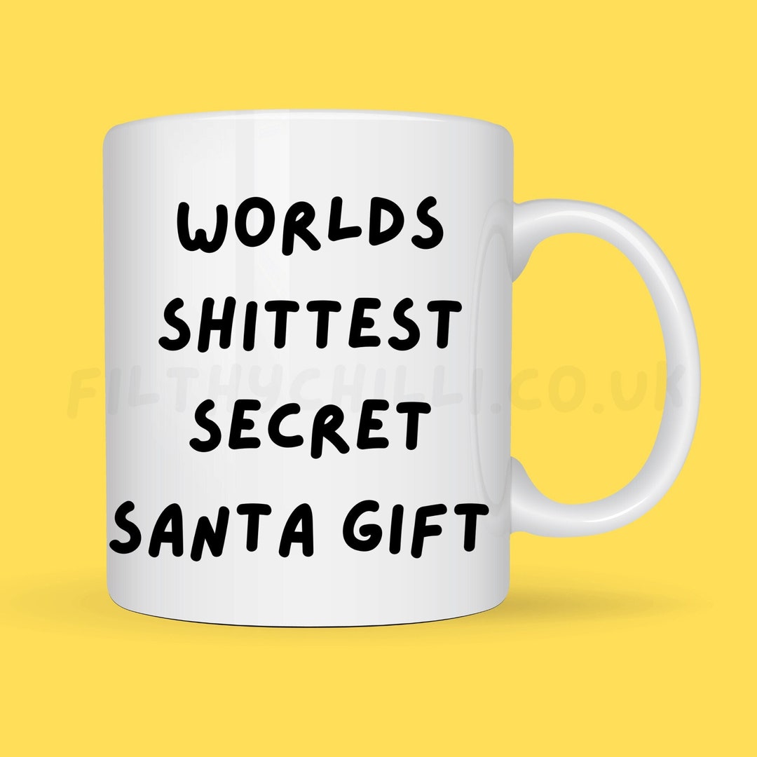 Funny Secret Santa Coffee Mug, Office Gag Gift - Etsy