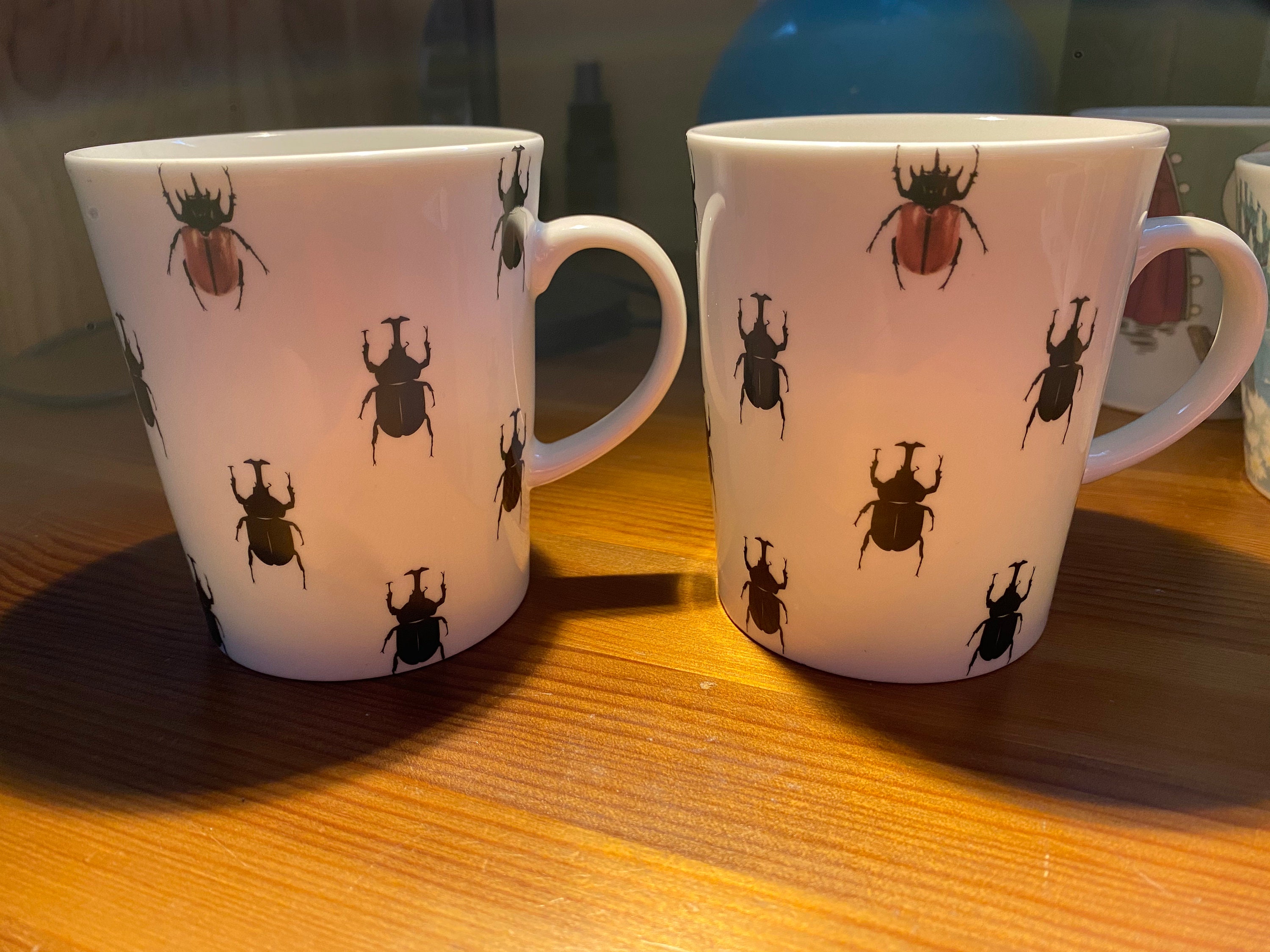Rhinoceros Beetle Bug Insect Coffee or Tea Mug - Entomology - Bizarre ...