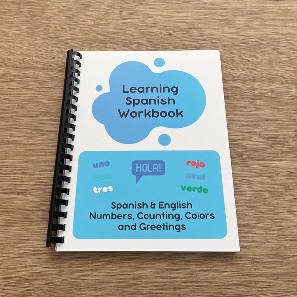 Greetings Spanish Workbook - Etsy