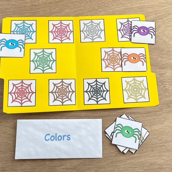 File Folder Game - Etsy