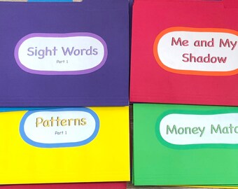 File Folder Games | Etsy