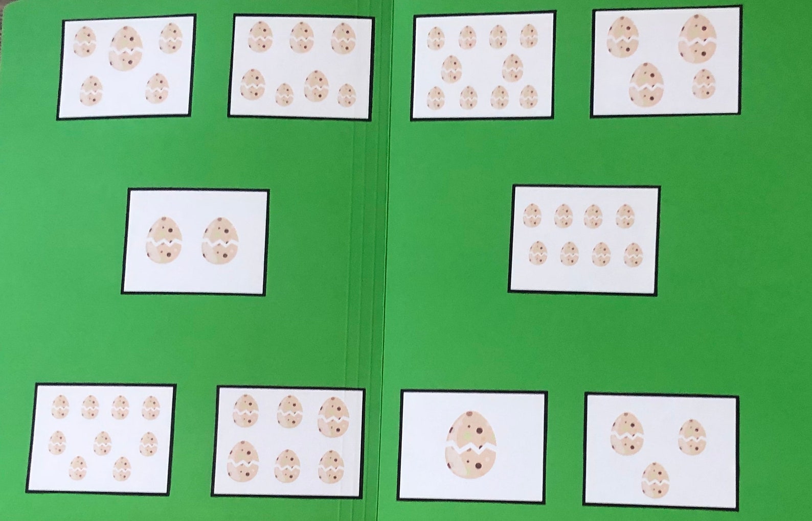 Counting File Folder Game Count to 10 Dinosaurs - Etsy