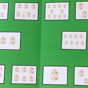 Counting File Folder Game Count to 10 Dinosaurs - Etsy