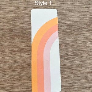 Groovy Retro Bookmarks - Set of 4 - Etsy