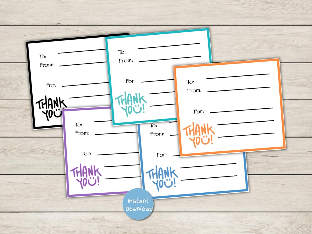 Thank You Shout Out Cards - Happy Face - Staff Shout Out - Smiley Face ...