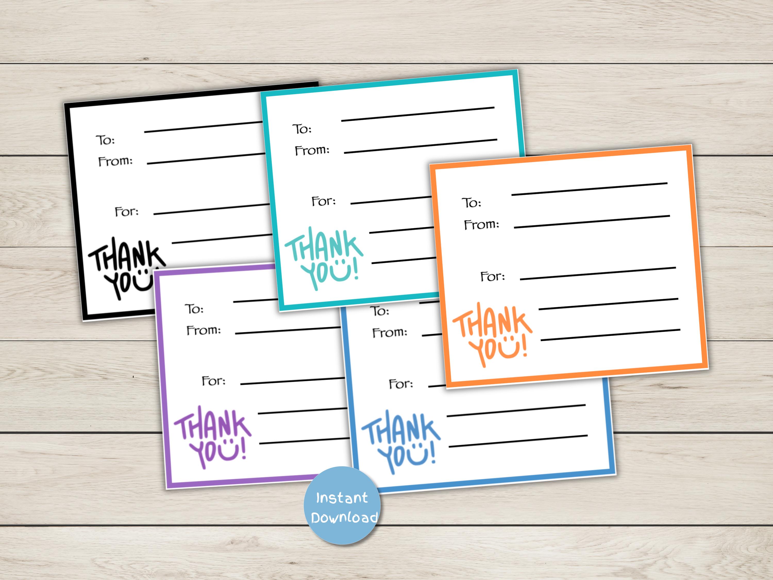 Thank You Shout Out Cards - Happy Face - Staff Shout Out - Smiley Face ...