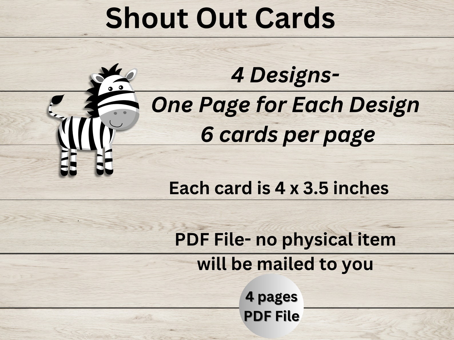 Jungle Animals Shout Out Cards - Teacher Compliments Notes - Etsy