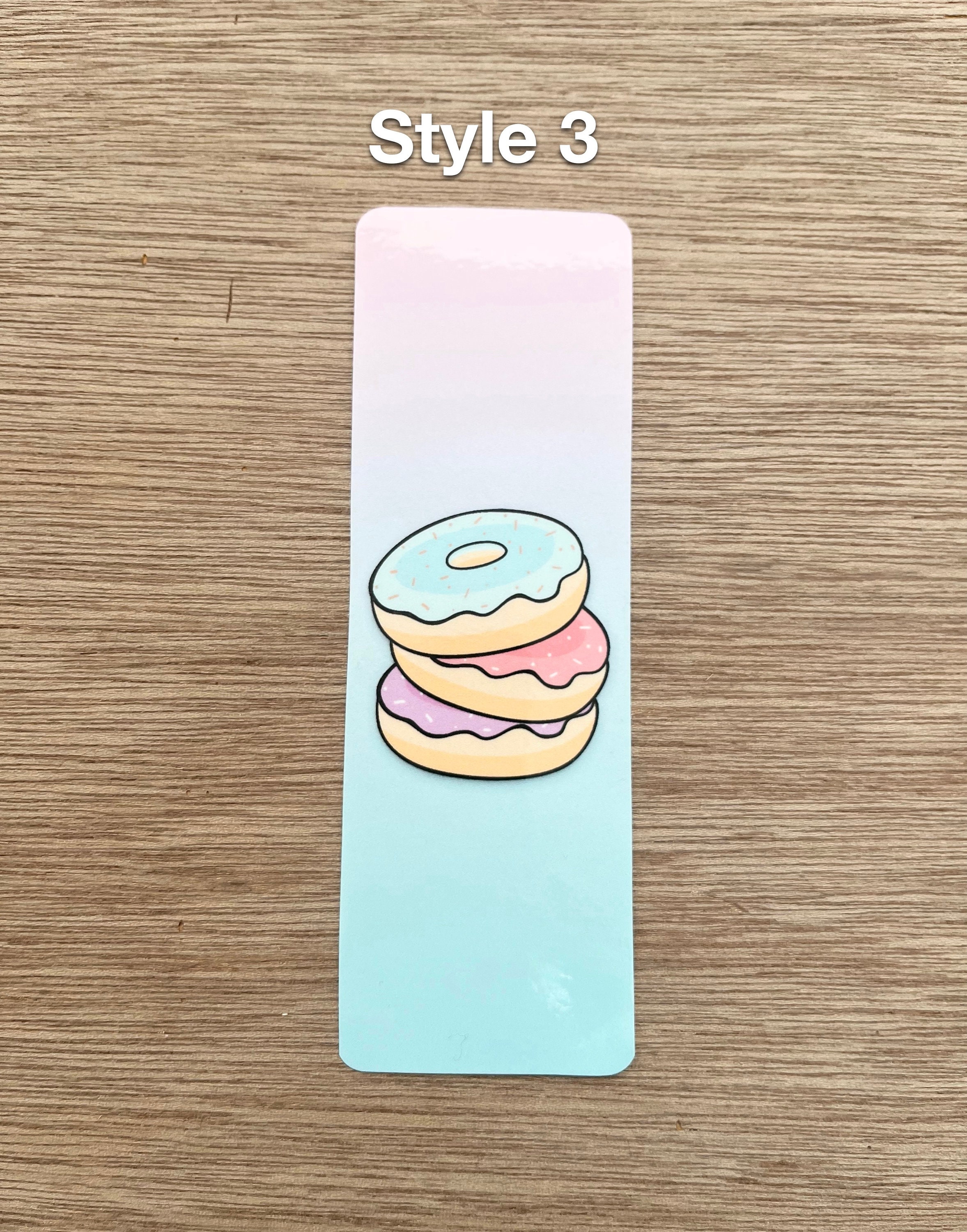 Donut Bookmarks - Set of 4 - Etsy