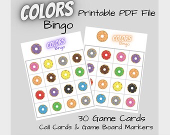 Printable Bingo Markers | Etsy