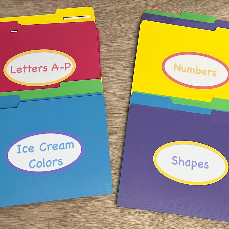 File Folder Games - Etsy