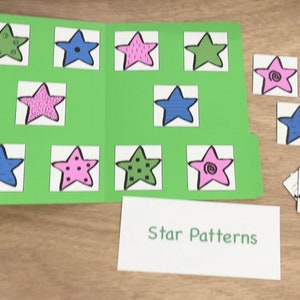 Set of 10 File Folder Games - Colors Letters Shapes - Preschool ...