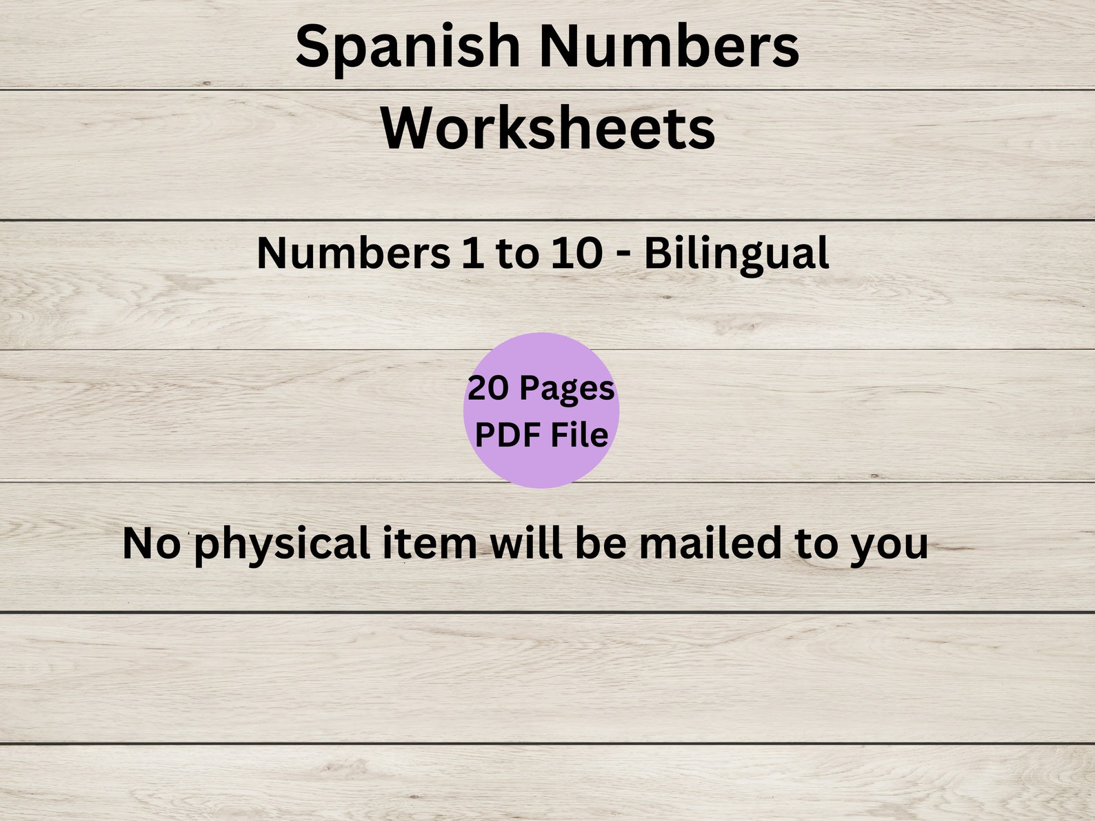 Spanish Numbers Worksheets -bilingual Worksheets- Match and Identify ...