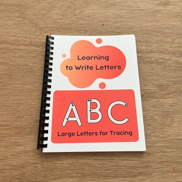 Preschool Workbook - Etsy